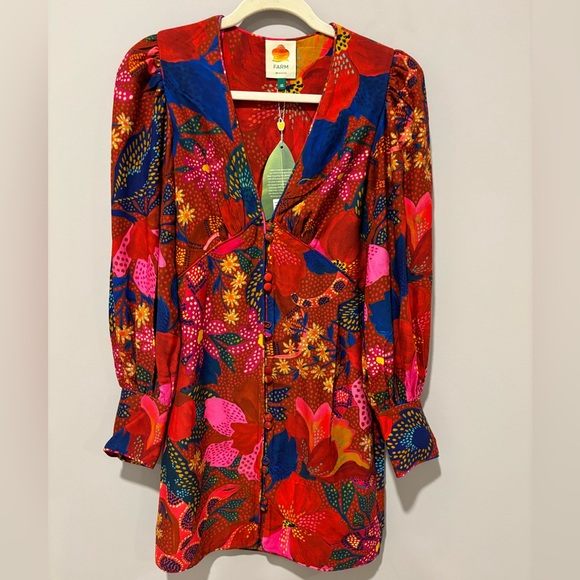 FARM Rio | Dresses | Farm Rio Snake Garden Dress | Poshmark